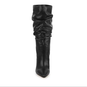 Jessica Simpson | Shoes | Black Slouchy Leather Boot Jessica Simpson ...
